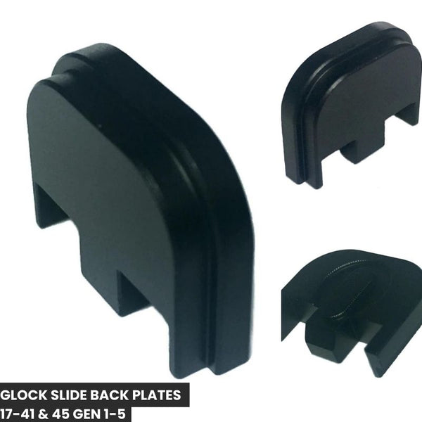 USA Flag Slide Back Plate For Glock